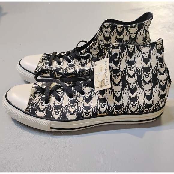 Converse | Shoes | New Converse High Top Sneakers Shoes Devil Demon ...